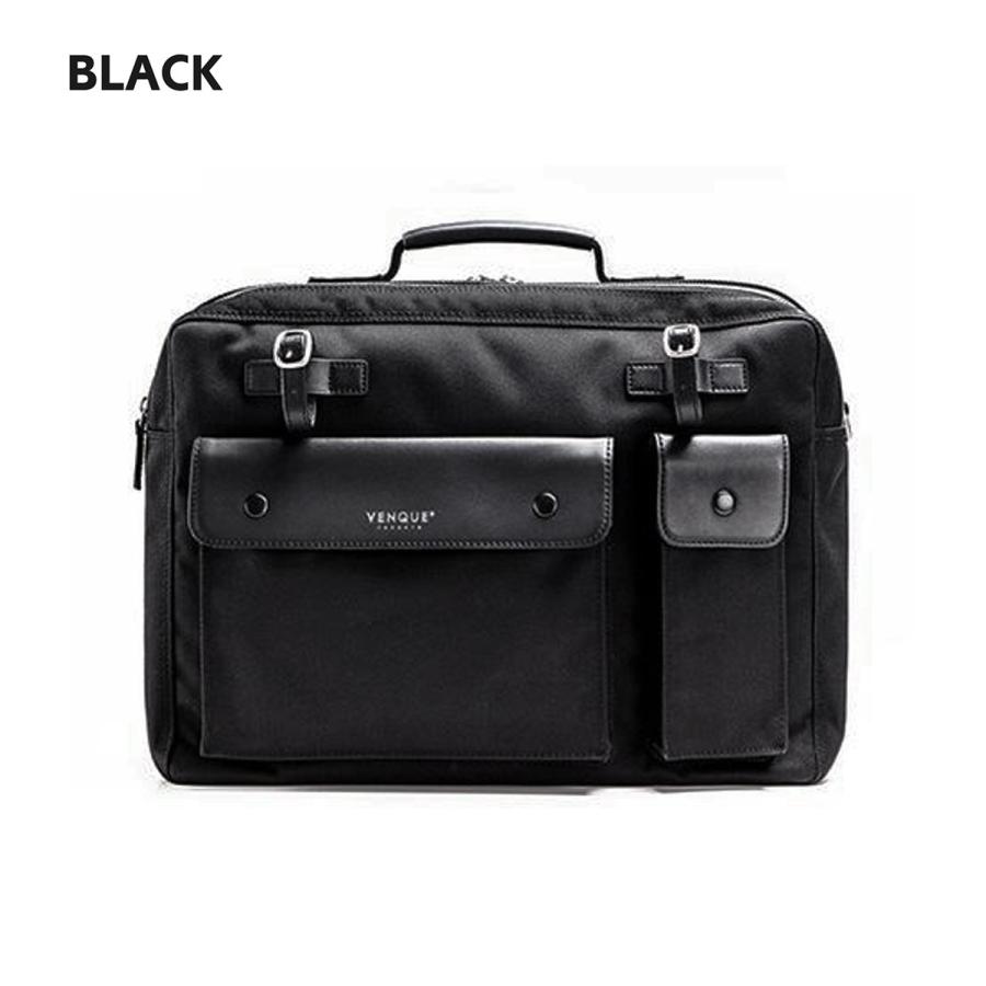 Venque ビジネスバッグ ブリーフケース メンズ リュック ヴェンク 本革 2way VENQUE バッグ ショルダー レザー 撥水 大容量 PC収納 カナダ : SUNS CALIF ...