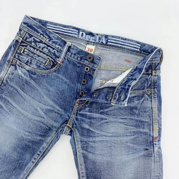 DeeTA DOUGLAS DENIM PANTS ダグラス ジーンズ デニムパンツ ボトムス DTA-001 セルビッチ 赤耳 メンズ サイズ30 インディゴ ディーティーエー ズボン ...