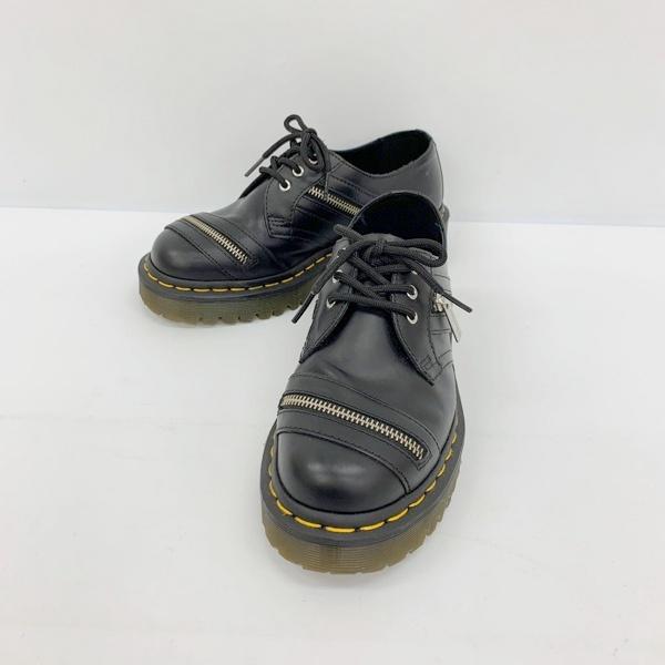 Dr.Martens ドクターマーチン 1461 BEX ZIP 3EYE SHOE ベックス ジップ 3ホール シューズ レザー 本革 レディース UK4 23cm相当 ブラック 靴 ...