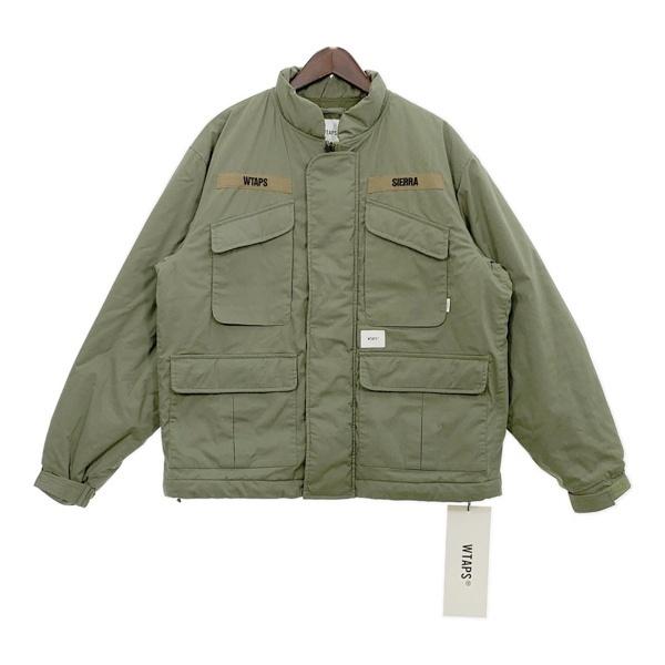 WTAPS 19AW MC/JACKET COPO TAFFETA エムシー ジャケット ブルゾン 中綿 192WVDT-JKM04 ミリタリー メンズ サイズ01 カーキ ダブルタップス ...