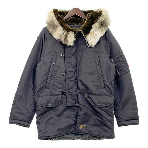 WTAPS 16AW N-3B JACKET NYLON TWILL ナイロンツイル ミリタリージャケット コート ブルゾン 美品 メンズ Mサイズ ブラック ダブルタップス アウター ...