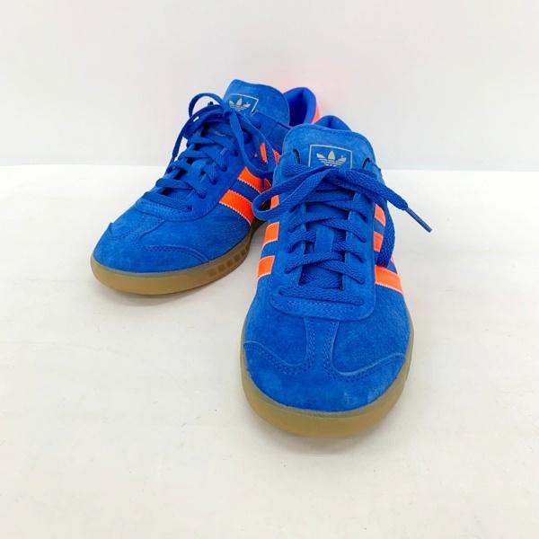 adidas HAMBURG IH5471 ハンブルク スニーカー シューズ ローカット カジュアル メンズ 26.5cm ブルー アディダス ...