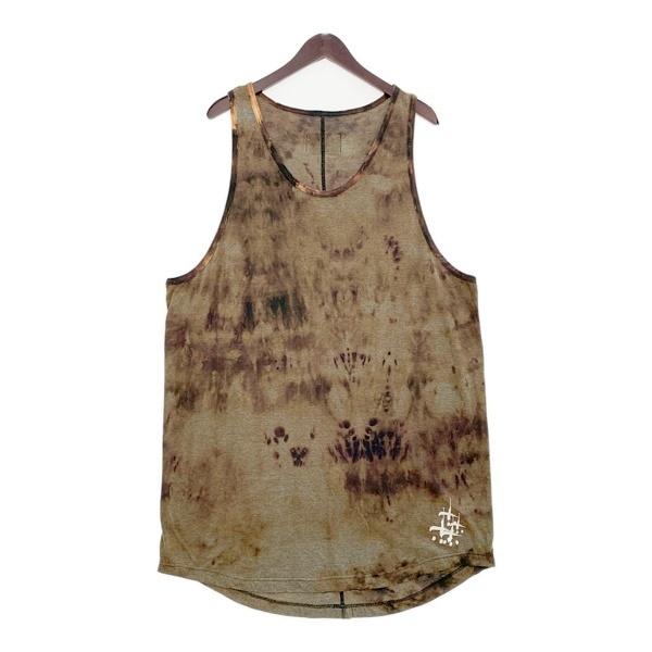 CVTVLIST cvtvlist CTLS OSK 2周年限定 アンダー ロゴプリント タンクトップ カットソー メンズ サイズ2 XL相当 ブラウン トップス DM16585 : サン ...