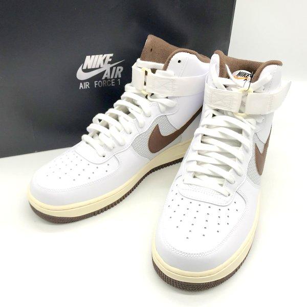 NIKE ナイキ AIR FORCE 1 HIGH 07 LV8 DM-0209-101 エアフォース スニーカー ハイ ヴィンテージ ロゴ ...