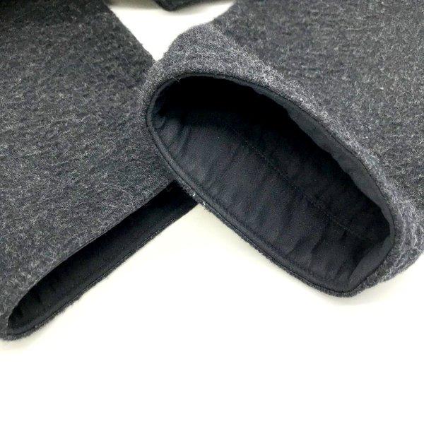 PORTER CLASSIC WOOL&GAUZE SHIRT JACKET ウール＆ガーゼ シャツジャケット メンズ サイズ2 ブラック系 ポータークラシック アウター A1417 : 1 ...