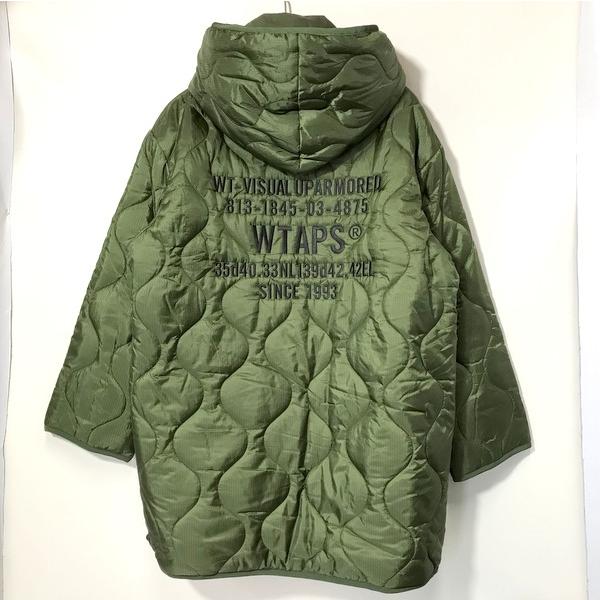 WTAPS JACKET NYLON RIPSTOP 202TQDT-JKM04 キルティング WTAPS JACKET NYLON RIPSTOP 202TQDT-JKM04 キルティング