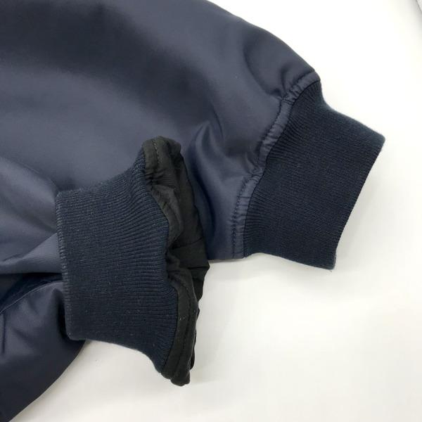 RAF SIMONS 231-M619 Classic bomber with leather patch RAF SIMONS 231-M619 Classic bomber with leather patch