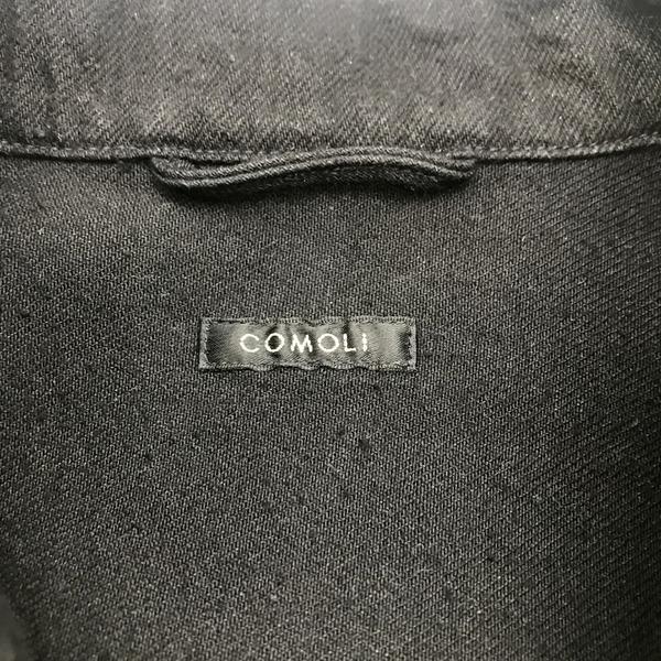 COMOLI X01-01001 23SS COLLECTION デニム ジャケット Gジャン カジュアル メンズ L相当 ブラック コモリ アウター A3313 : サンステップ Yahoo ...