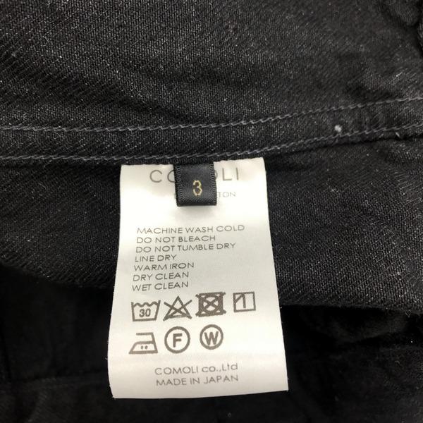 COMOLI X01-01001 23SS COLLECTION デニム ジャケット Gジャン カジュアル メンズ L相当 ブラック コモリ アウター A3313 : サンステップ Yahoo ...