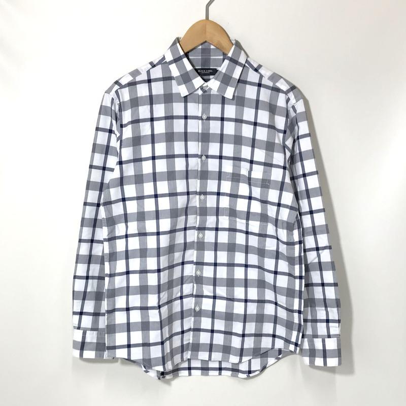 BLACK LABEL CRESTBRIDGE 51M01-601-02 チェックシャツ 長袖 カジュアル シャツ ボタン メンズ M ...