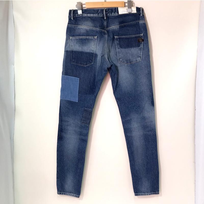 P.M.D.S.デニムパンツ パッチワーク Gパン ジーンズ PREMIUM MOOD DENIM SUPERIOR カジュアル 古着 サイズ31 M相当 ピーエムディーエス ボトムス ...