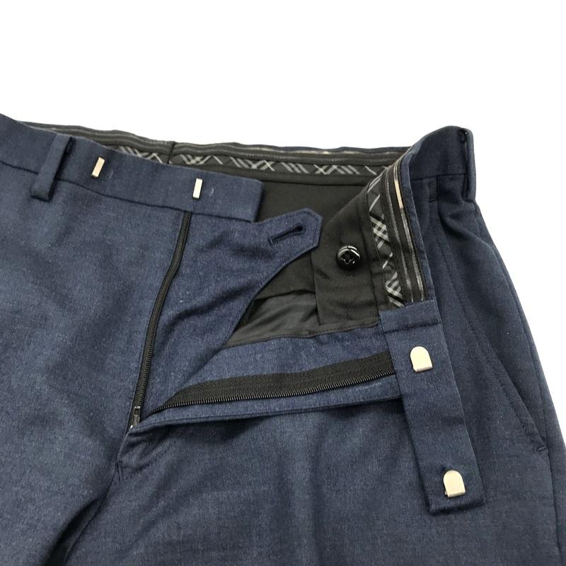 BURBERRY BLACK LABEL Burberry Black Label スーツ セットアップ シングル 2つボタン サイズ38R Mサイズ ネイビー バーバリーブラックレーベル ...