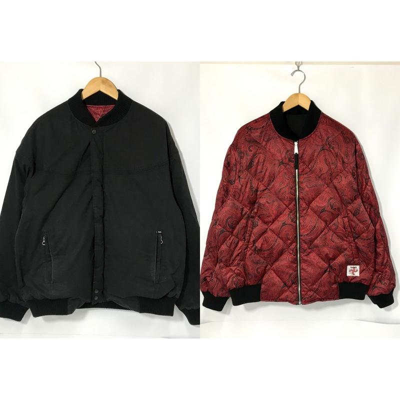 CHALLENGER リバーシブル ブルゾン CLG-JK 023-006 REVERSIBLE DERBY DOWN JACKET 無地 ...