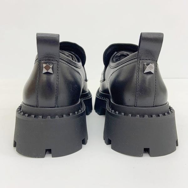 ASH アッシュ GENIAL STUD 厚底 コインローファー シューズ レディース サイズ36 ブラック 靴 IF17216 : サン ...