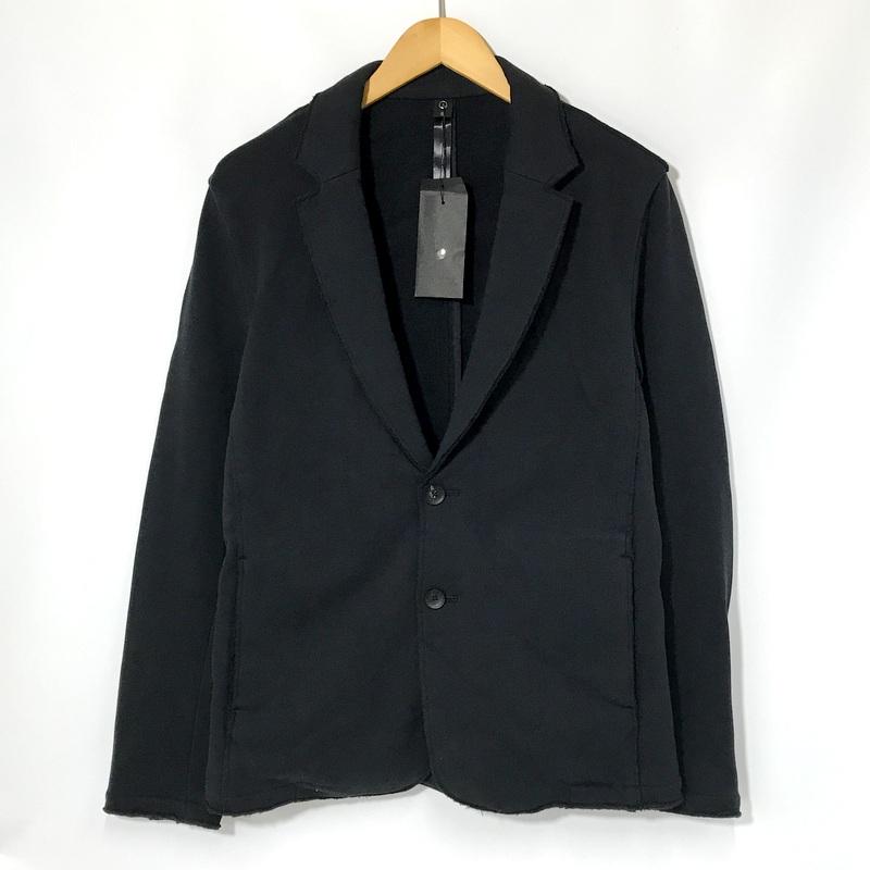 wjk jersey jacket 美品 2070 mj80f テーラードジャケット ジャストフィットシルエット カジュアル Lサイズ ...