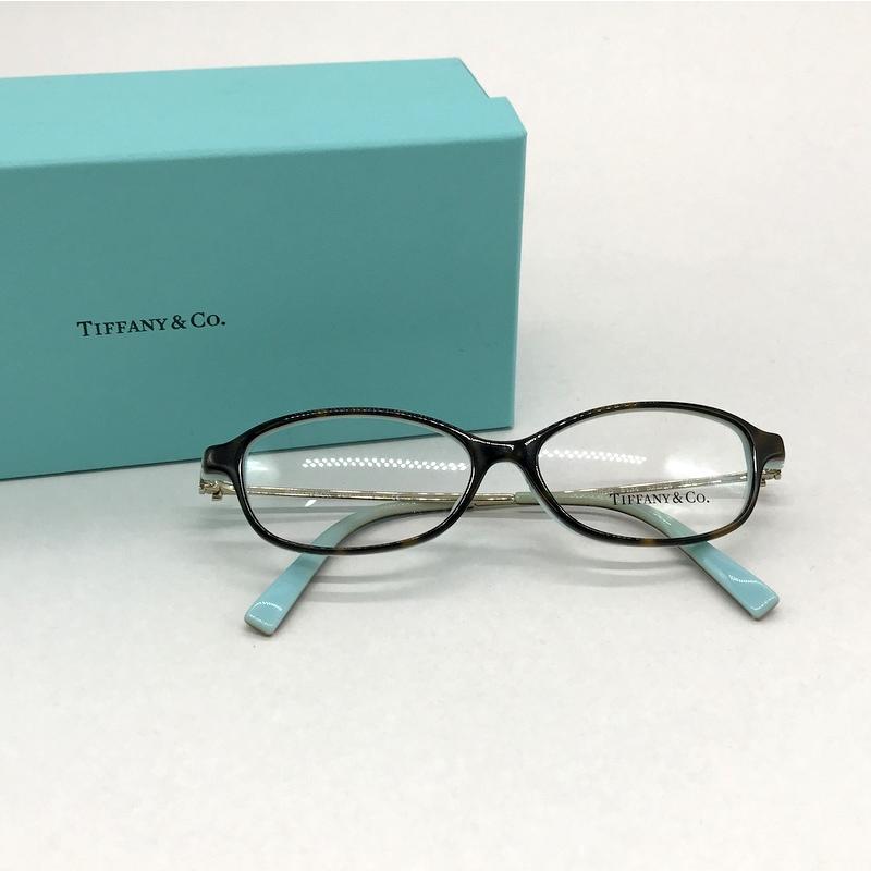 TIFFANY&Co. Tiffany メガネ TF2170-D 8134 アイウェア 眼鏡 めがね オーバル フルリム ロゴ シンプル ...