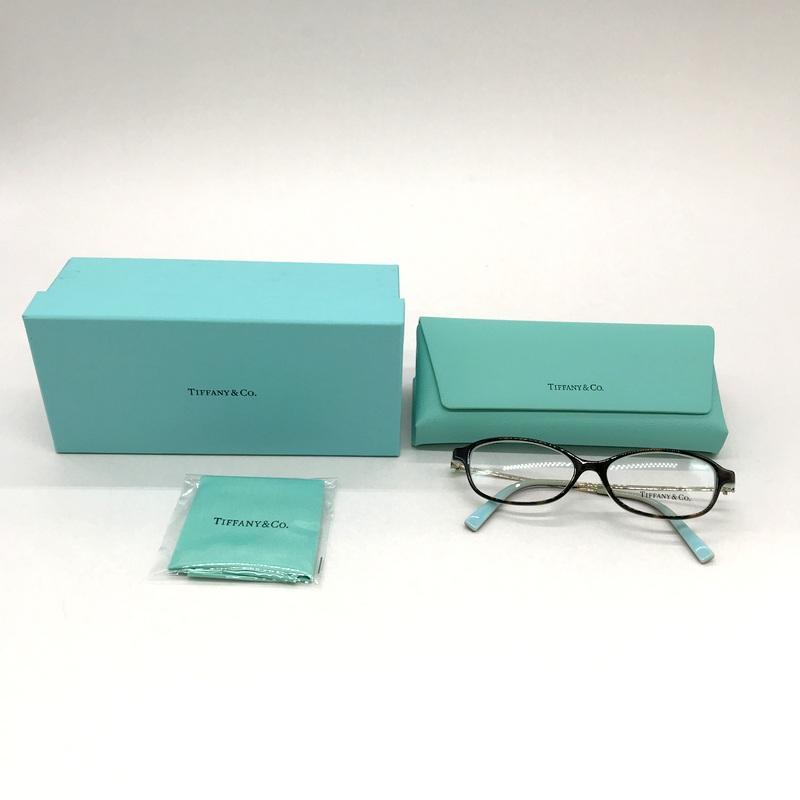 TIFFANY&Co. Tiffany メガネ TF2170-D 8134 アイウェア 眼鏡 めがね オーバル フルリム ロゴ シンプル ...