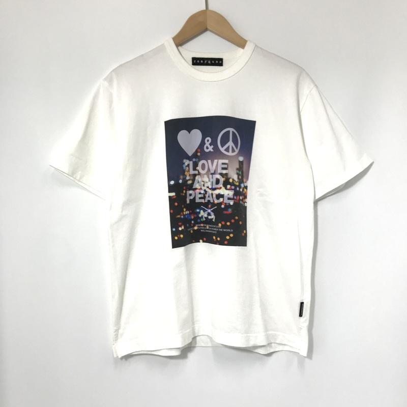 roar guns roarguns ロアーガンズ Tシャツ POSTER BIG TEE 23WGT-07 半袖 プリント メンズ サイズ1 Sサイズ相当 ホワイト トップス A14077 ...