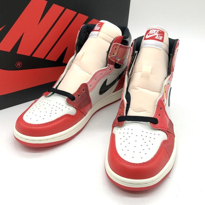 NIKE（ナイキ） スニーカー Air Jordan 1 High OG SP DV1748-601 スパイダーマン エアジョーダン1 ハイ ...