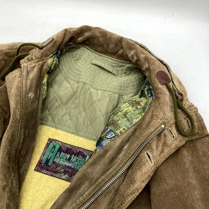 Hatny & Mople ハットニーアンドモープレ by LA FLORENS SpA 80s 90s レザージャケット メンズ サイズ46 ...