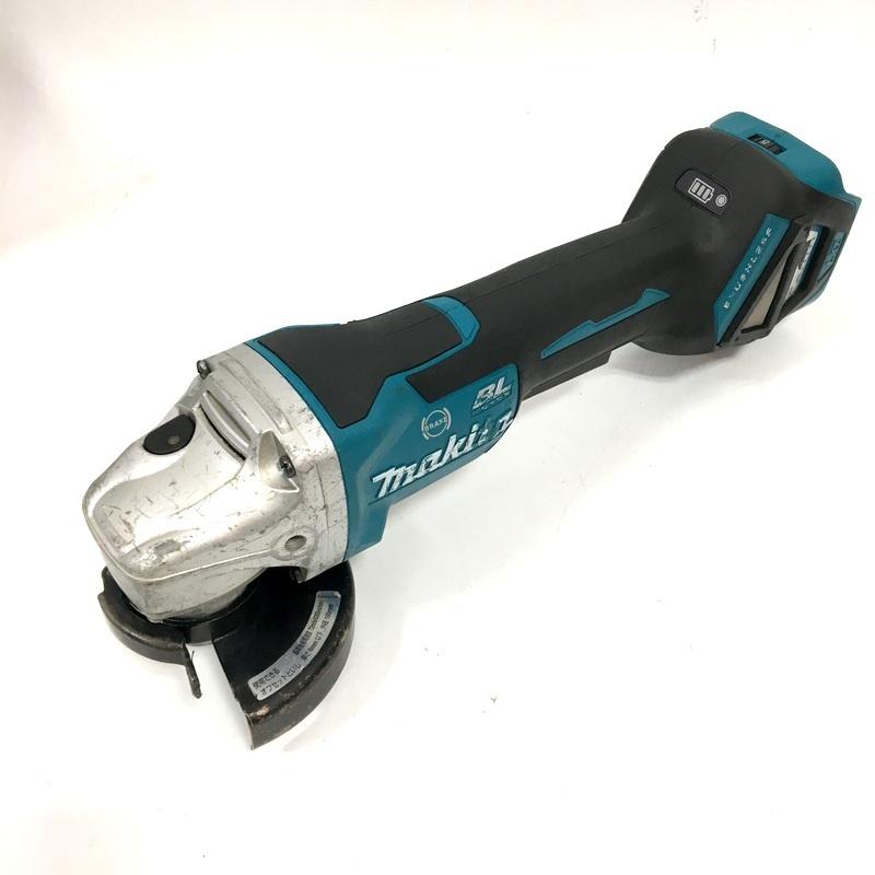 マキタ 100mm 充電式ディスクグラインダ GA418DZ 本体のみ 18V パドルスイッチ GA418D コードレス 工具 電動工具 makita DW2953 : サンステップ ...