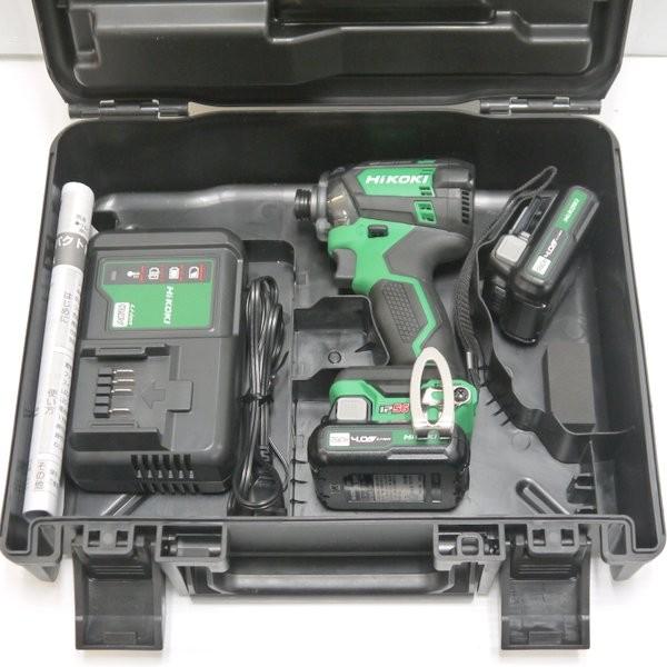 HiKOKI コードレスインパクトドライバ WH12DCA(2LS) 美品 フルセット 10.8V 4.0Ah アグレッシブグリーン ハイコーキ ≡DT4700 : サンステップ Yahoo ...