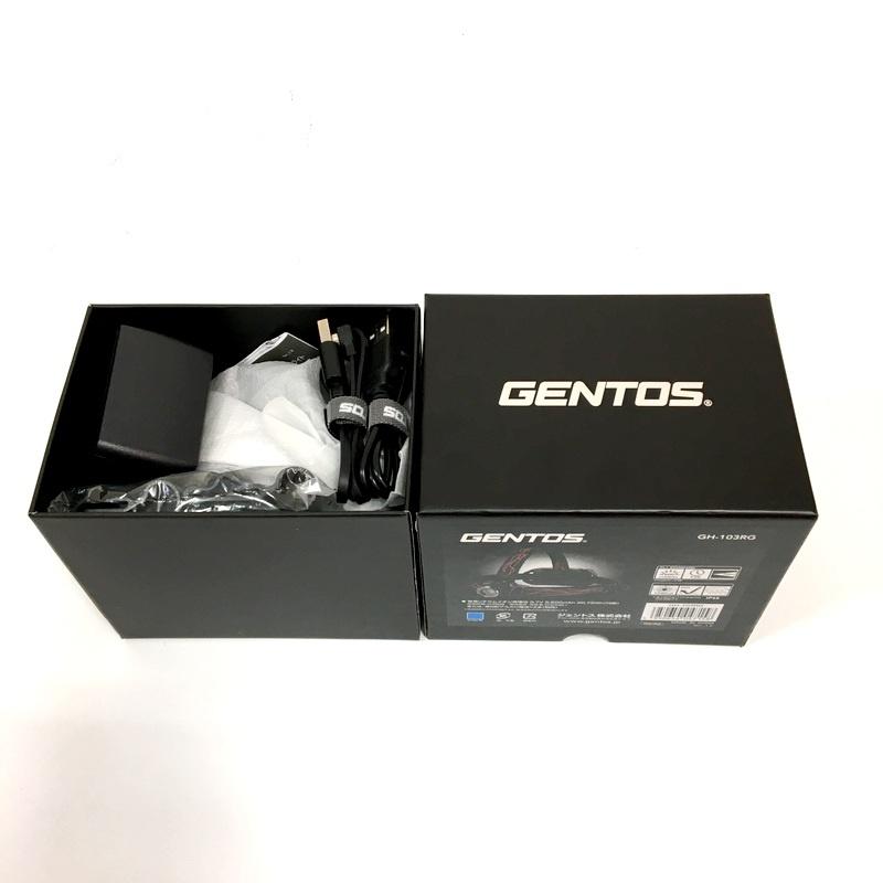 未使用 ジェントス LED ヘッドライト GH-103RG USB充電式 明るさ600ルーメン Gシリーズ GENTOS DW2924 : サンステップ Yahoo!店 - 通販 ...