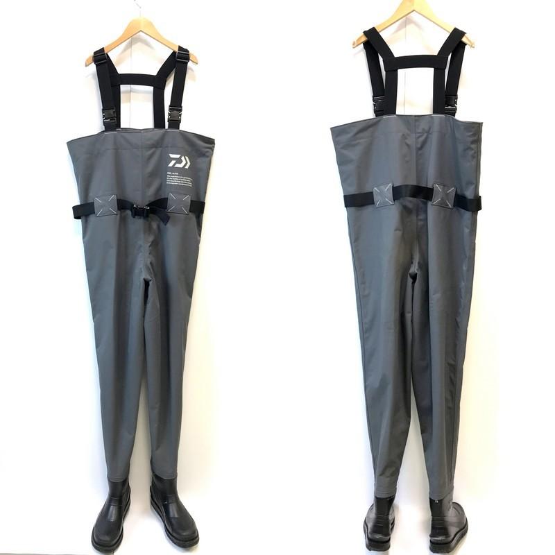 ダイワ パワーウェーダー PW-4207R チェストハイ型 体感型ブーツ Lサイズ グレー 胴長 長靴 防寒 防水ズボン フィッシング 釣り つり アウトドア DAIWA TA1943 ...