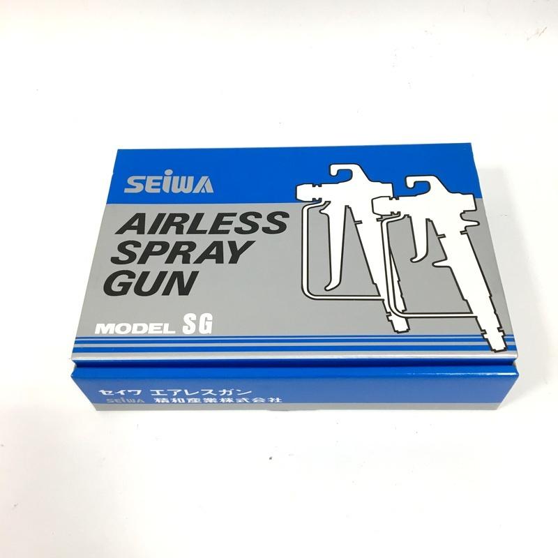 正和 未使用 セイワ SEIWA 塗装高圧吹付け用 エアレスガン SG-24V 塗装用 エアツール 精和産業 DW2798 : サンステップ Yahoo!店 - 通販 - Yahoo!ショッピング