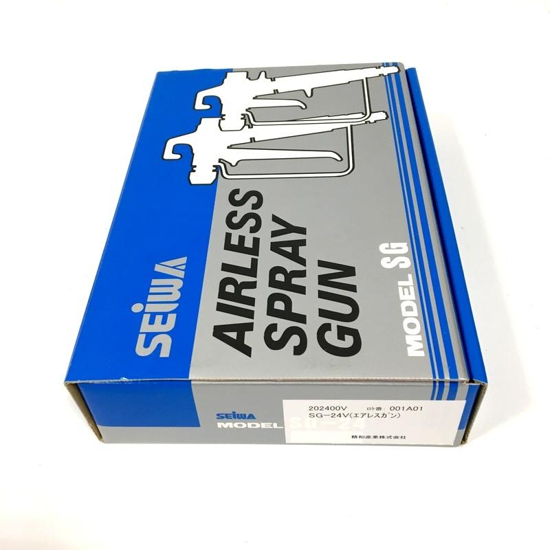 正和 未使用 セイワ SEIWA 塗装高圧吹付け用 エアレスガン SG-24V 塗装用 エアツール 精和産業 DW2798 : サンステップ Yahoo!店 - 通販 - Yahoo!ショッピング