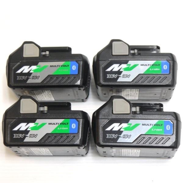 HiKOKI マルチボルト蓄電池 BSL36A18B 4個セット 美品 Bluetooth機能付 36V 2.5Ah 18V 5.0Ah リチウムイオンバッテリー ハイコーキ ≡DT5052 ...