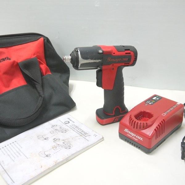 Snap-on コードレスインパクトレンチ CT761 差込角3/8 14.4V バッテリー1個 充電器 バッグつき スナップオン≡ ...