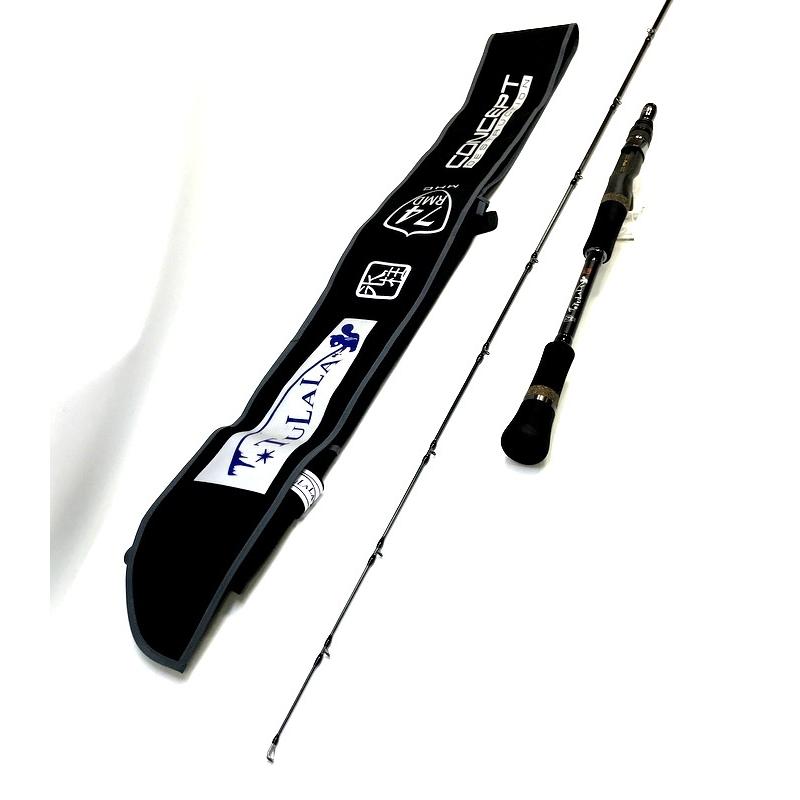 TULALA ツララ モンストロコンセプトディストラクション74MHC ロッド 2ピースベイトロッド バスロッド 釣り 釣具 フィッシング ...