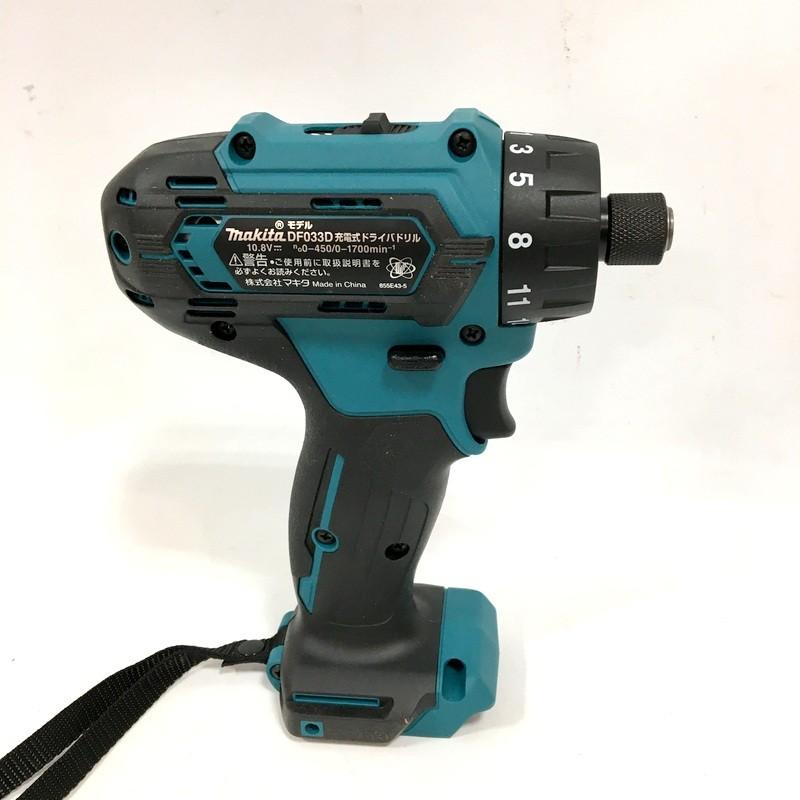 マキタ 充電式ドライバドリル DF033DZ 本体のみ 10.8V スライド 28N・m コードレス 電動工具 makita DW3003 ...