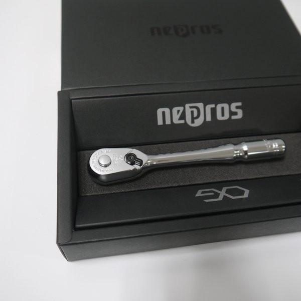 nepros ネプロス 6.3sq. 1/4 ラチェットハンドル NBR290 未使用 90ギア125mm 6.3sq.ソケット 駆動工具類 KTC ≡DT4645 : rc ...