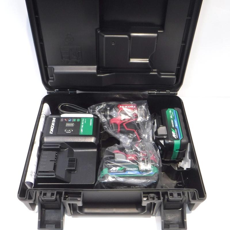 HiKOKI ハイコーキ コードレスインパクトドライバ WH36DC 2XPRSZ 未使用 36V マルチボルト 新型Bluetooth ...