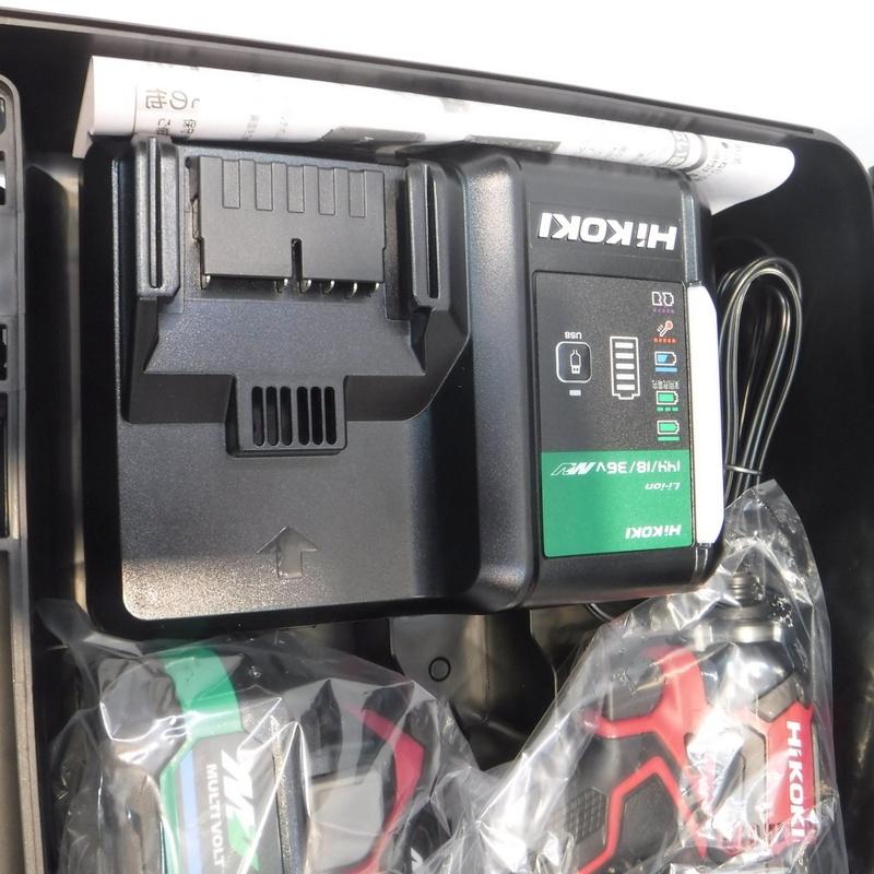 HiKOKI ハイコーキ コードレスインパクトドライバ WH36DC 2XPRSZ 未使用 36V マルチボルト 新型Bluetooth フレアレッド 限定色 HiKOKI DW1655 ...