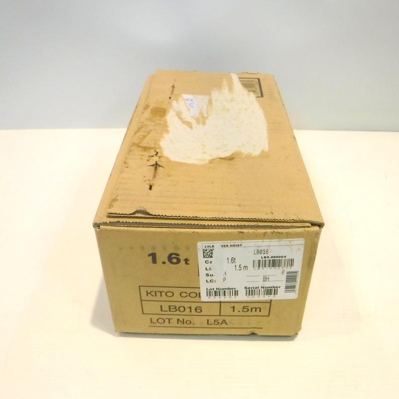 KITO レバーブロック WLL 1.6t LB016 未使用 定格荷重1.6t 標準揚程1.5m 荷締め 工具 吊り 重機 トラック 運搬 キトー DW1600 : サンステップ Yahoo ...