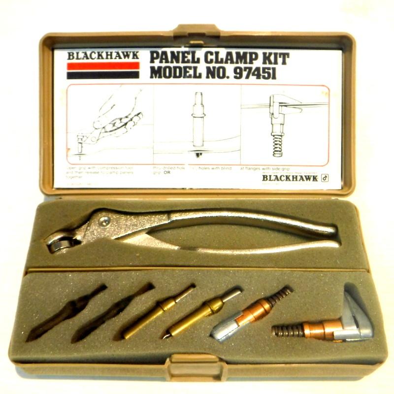 BLACKHAWK パネルクランプキット EK-451 97451 PANEL CLAMP KIT 板金 塗装 ブラックホーク ハンドツール ...