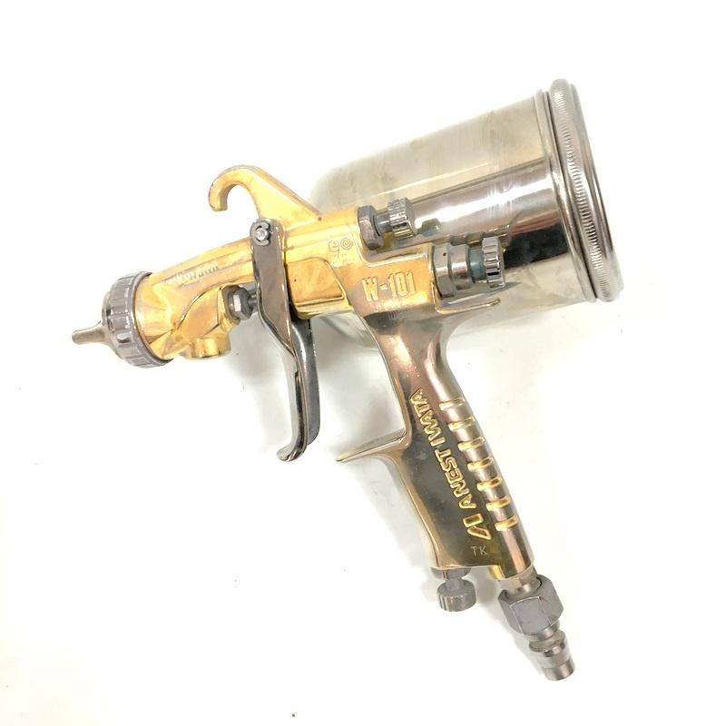 アネスト岩田 エアースプレーガン Kiwami W-101-B8 自動車補修専用スプレーガン 塗料カップ付き 塗装 ペイント ANEST IWATA DW2762 : rc ...