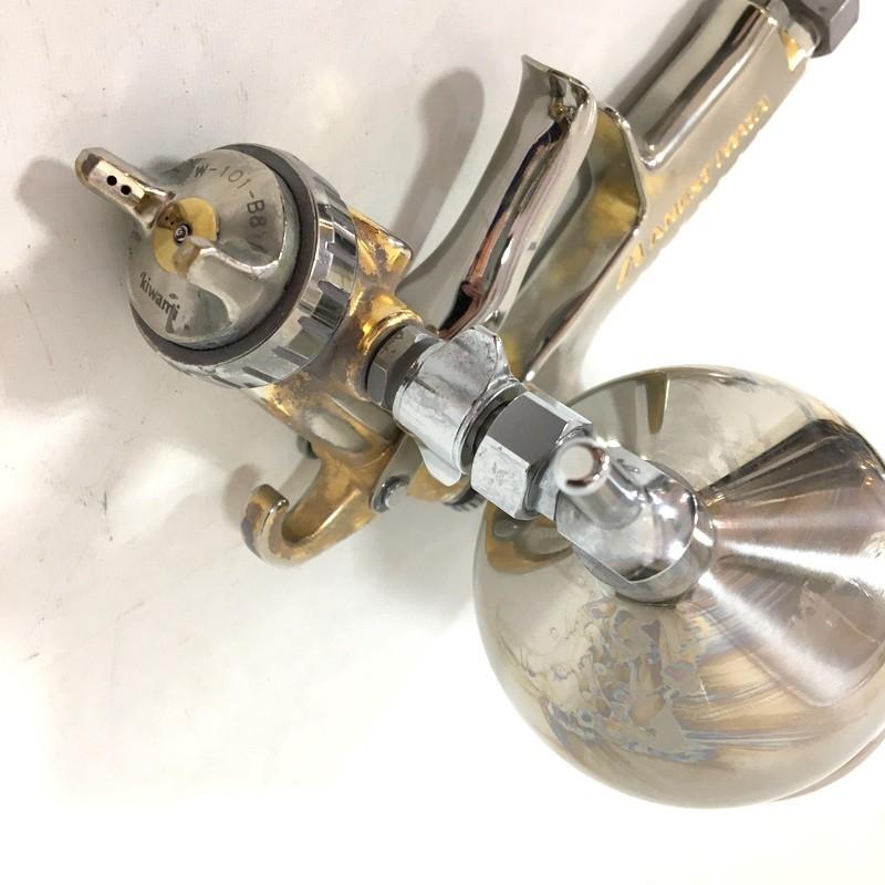 アネスト岩田 エアースプレーガン Kiwami W-101-B8 自動車補修専用スプレーガン 塗料カップ付き 塗装 ペイント ANEST IWATA DW2762 : rc ...