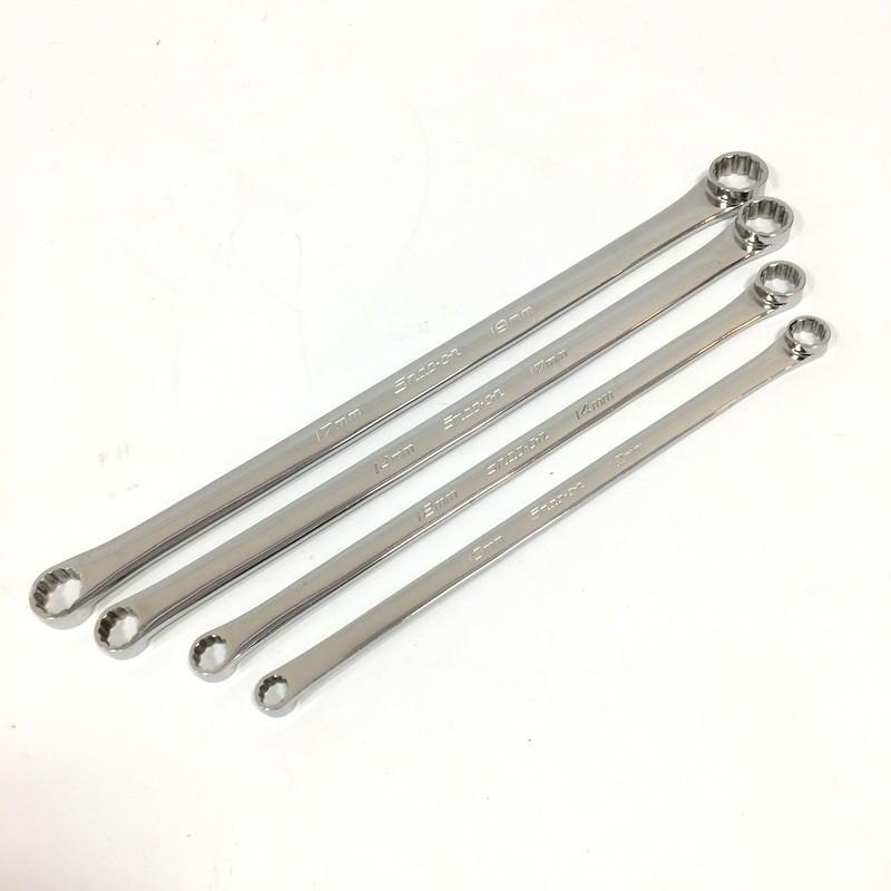 Snap-on スナップオン ロングストレートメガネレンチ XDHFM 4本セット ハンドツール 中古工具 DIY メンテナンス DW 2873 : サンステップ Yahoo!店 - 通販 ...