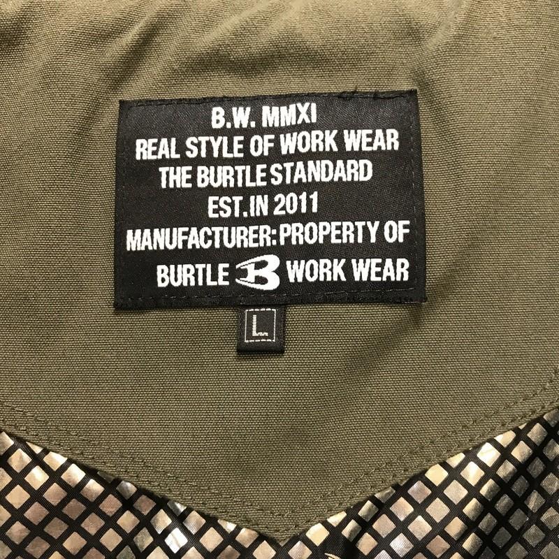 BURTLE バートル THERMO CRAFT サーモクラフト 5274 防寒ベスト 作業服 アウトドア 秋冬 アーミカーキ フード付き Lサイズ TA1705 : rc ...