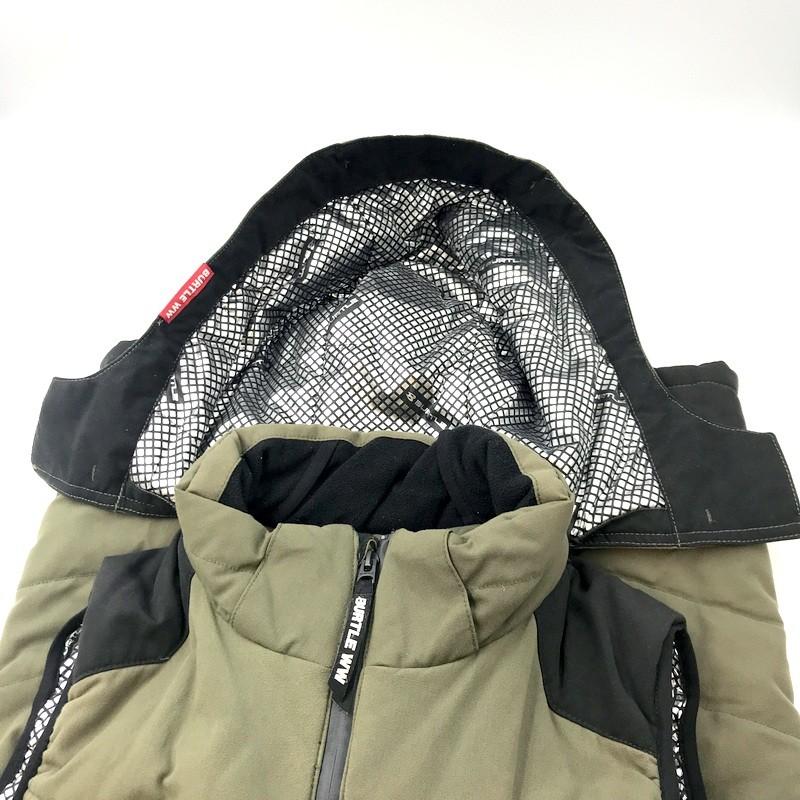 BURTLE バートル THERMO CRAFT サーモクラフト 5274 防寒ベスト 作業服 アウトドア 秋冬 アーミカーキ フード付き Lサイズ TA1705 : rc ...