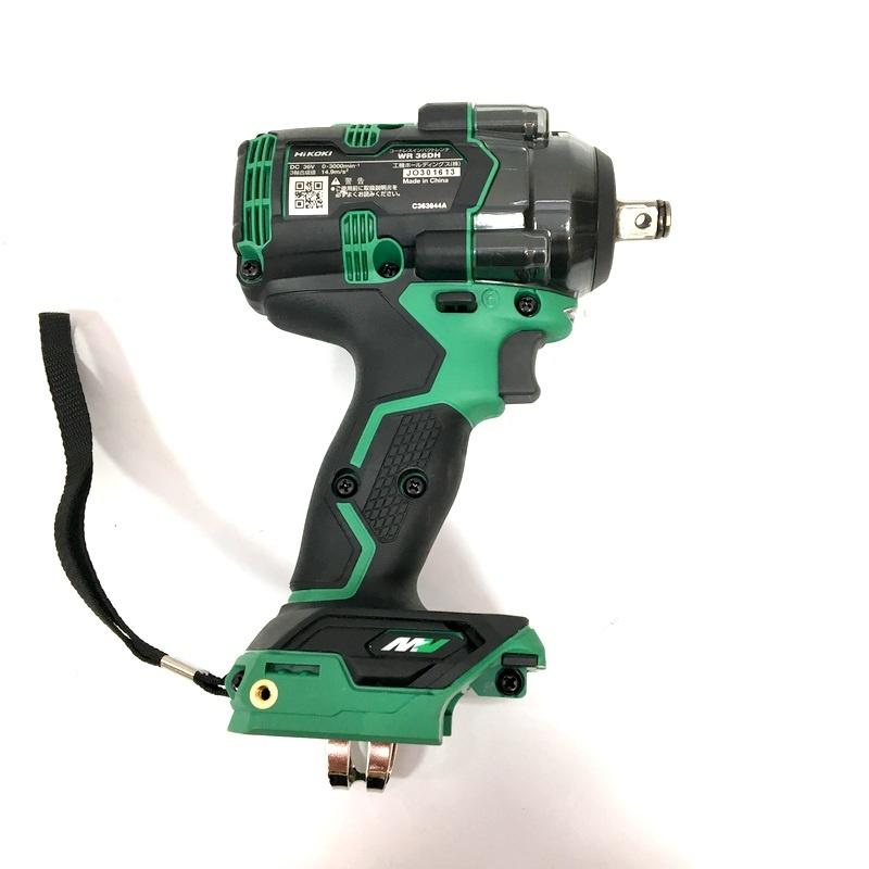 美品 HiKOKI コードレスインパクトレンチ WR36DH(NN) 本体のみ 36V マルチボルト 電動工具 コードレス アグレッシブ グリーン ハイコーキ DW2950 : サンステップ ...