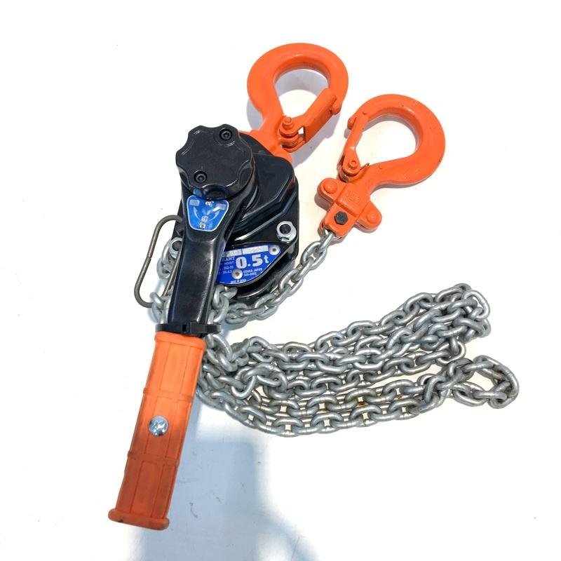 象印 強力レバーホイスト YAD-50 0.5t 揚程 1.2m 荷締め 固定 引っ張り作業 小型・軽量 鋼板製 ELEPHANT DW2213 : rc-itwugj2hhour-bbk0 ...