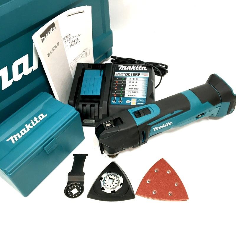 美品 マキタ 充電式マルチツール TM51DRG バッテリー欠品 18V 付属品あり 切断 研削 裁断 剥離 電動工具 makita DW2932 : サンステップ Yahoo!店 - 通販 ...