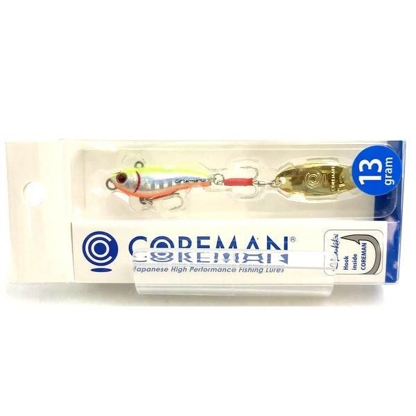 COREMAN スピンテールジグ PB-13 パワーブレード 95mm 13g チャートバック・ゴールドブレード #004 ルアー 未使用品 TA0390 : サンステップ Yahoo!店 ...