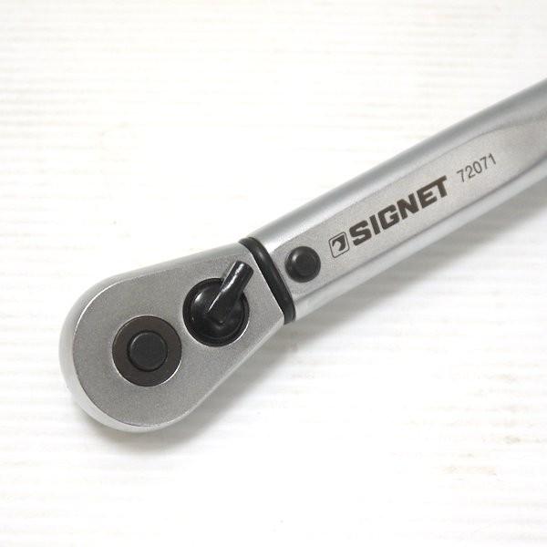 SIGNET 3/8DR トルクレンチ 72071 美品 プレセット形 差込角9.5mm トルク調整範囲10〜100N・m 未校正 シグネット ≡DT5034 : サンステップ Yahoo!店 ...