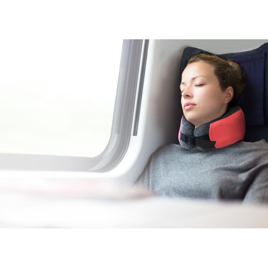MOBILE PILLOW 低反発ピロー モバイルピロー カラビナ付き 旅行用品 トラベルグッズ 海外旅行 枕 まくら リラックス 首 快適 ...